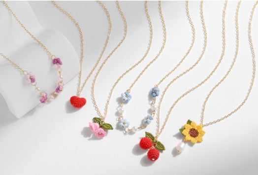 Micro Crochet Necklace – LE.E Crochet